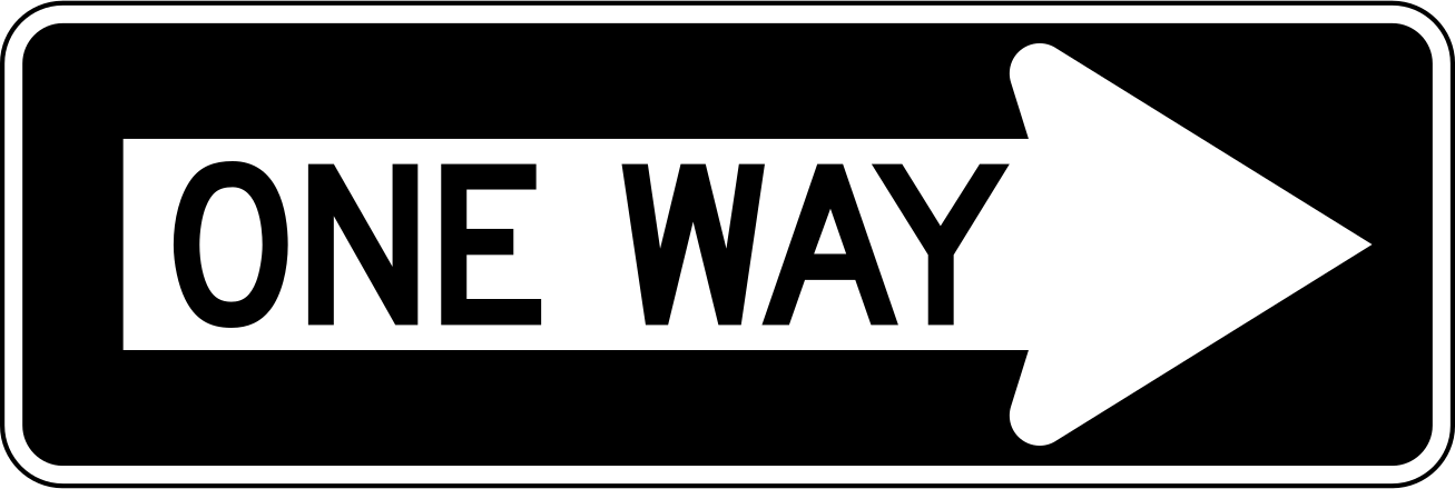 One Way Sign Clip Art Image - ClipSafari