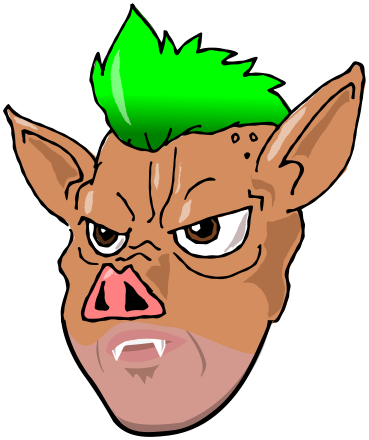 Green Pig Clip Art Image - ClipSafari