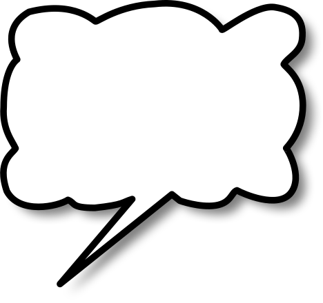 Blank Speech Bubble Clip Art Image - ClipSafari