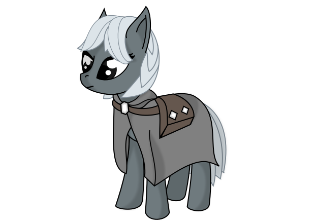 Gray Cartoon Pony Clip Art Image - ClipSafari