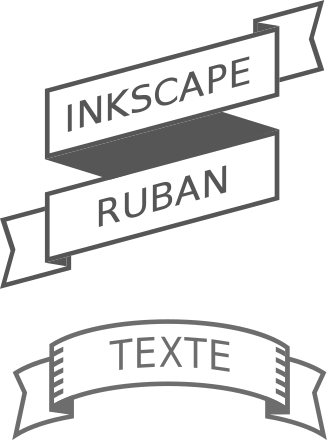 Inkscape Ruban Text Clip Art Image - ClipSafari