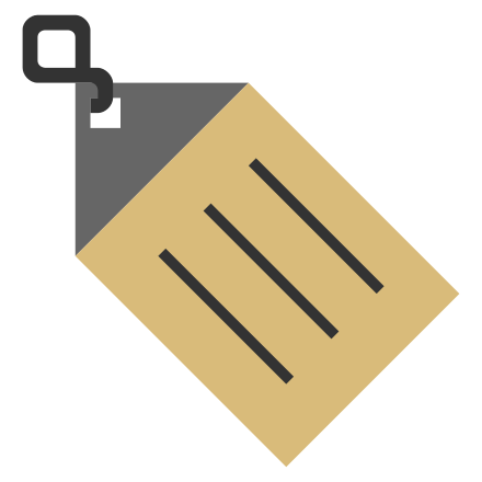 Brown Tag Clip Art Image - ClipSafari