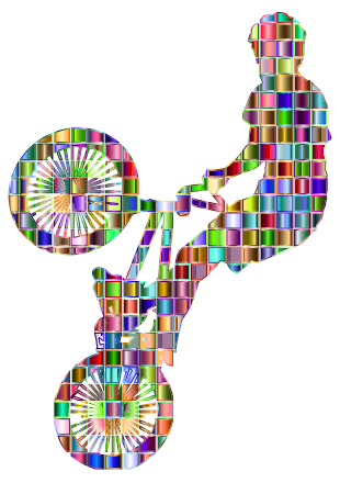 Colorful Bicycle Clip Art Image - ClipSafari