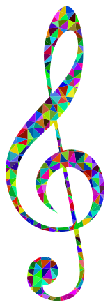 Colorful Clef Clip Art Image - ClipSafari