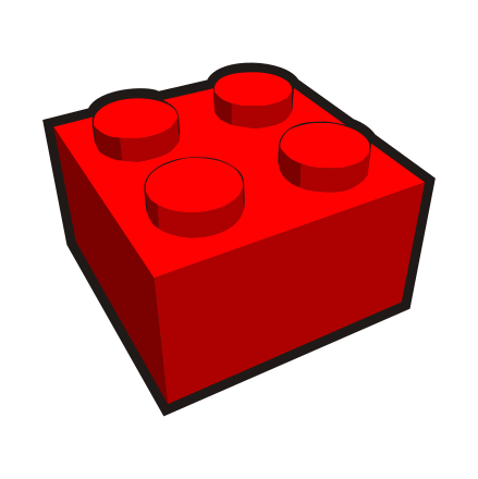 Red Lego Brick Clip Art Image - ClipSafari