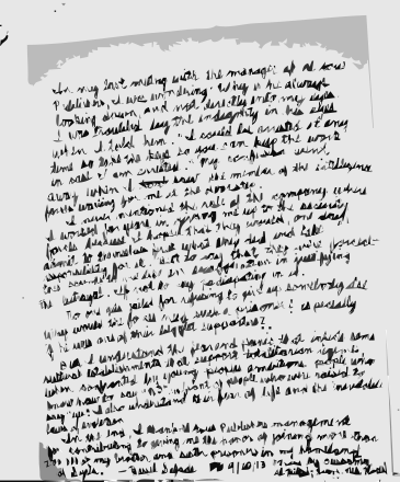 Bassel Letter Clarifying Arrest Clip Art Image - ClipSafari