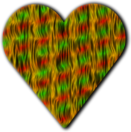 Heart with many colors Clip Art Image - ClipSafari