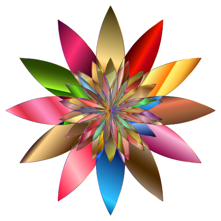 Colorful Flower Clip Art Image - ClipSafari