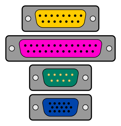 Colorful Ports Clip Art Image - ClipSafari