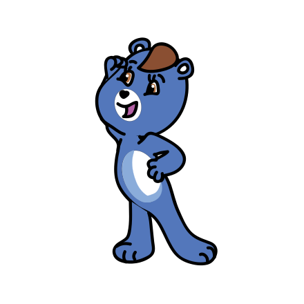 Blue Bear Clip Art Image - ClipSafari