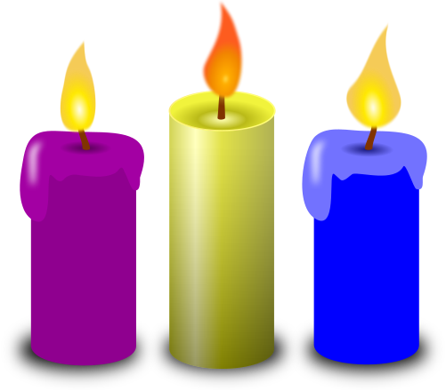 Three Candles Clip Art Image - ClipSafari