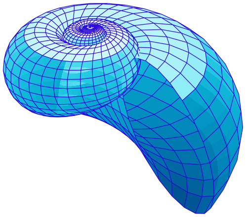 Blue spiral Clip Art Image - ClipSafari