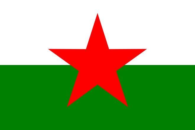 Red Star Flag Clip Art Image - ClipSafari