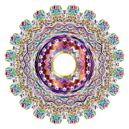 Colorful Abstract Design Clip Art Image - ClipSafari