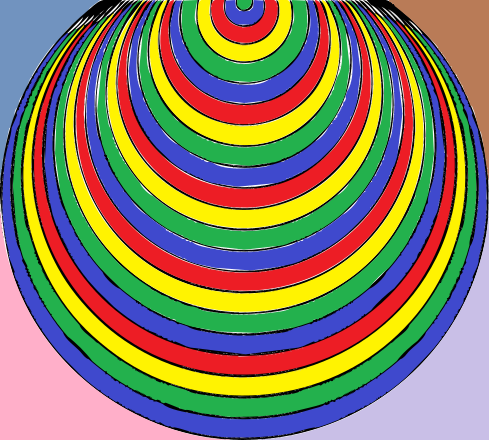 Rainbow Circle Clip Art Image - ClipSafari