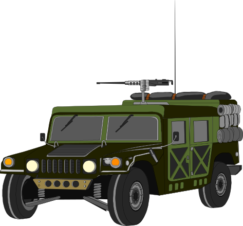 Green Humvee Clip Art Image - ClipSafari