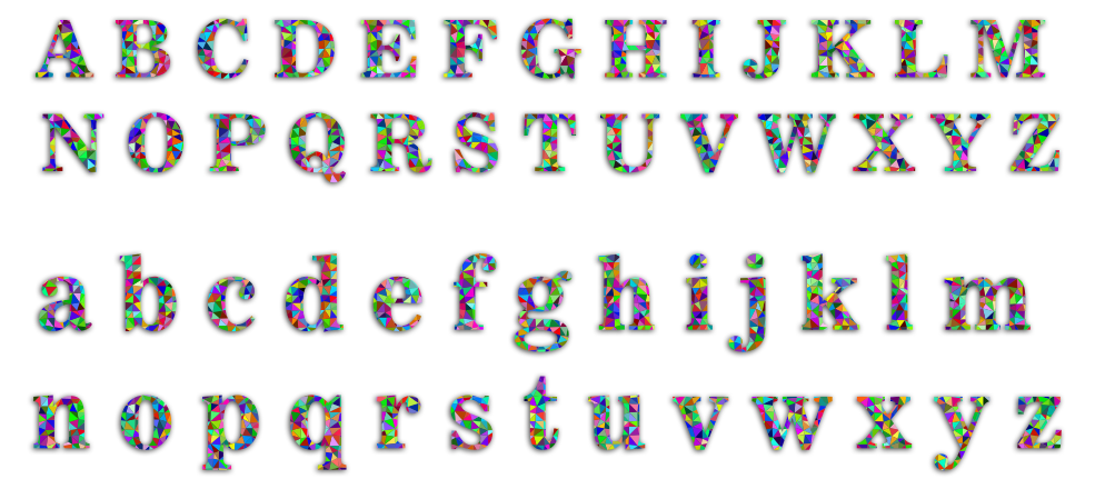 Worn Out Alphabet Clip Art Image - ClipSafari