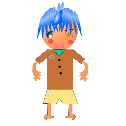 Blue Boy Clip Art Image - ClipSafari