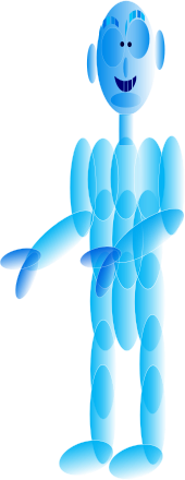 Blue Man Clip Art Image - ClipSafari
