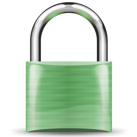 Green Lock Clip Art Image - ClipSafari