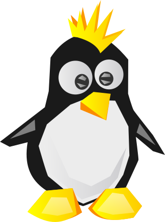 Penguin with Mohawk Clip Art Image - ClipSafari
