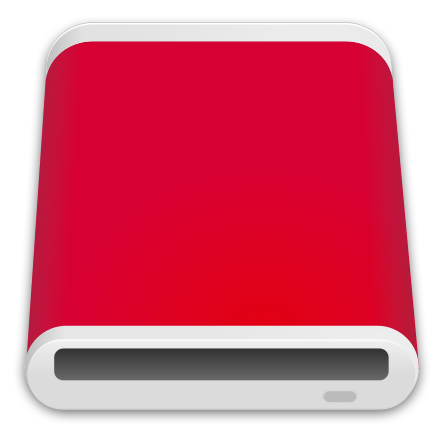 Red Tape Drive Icon Clip Art Image - ClipSafari