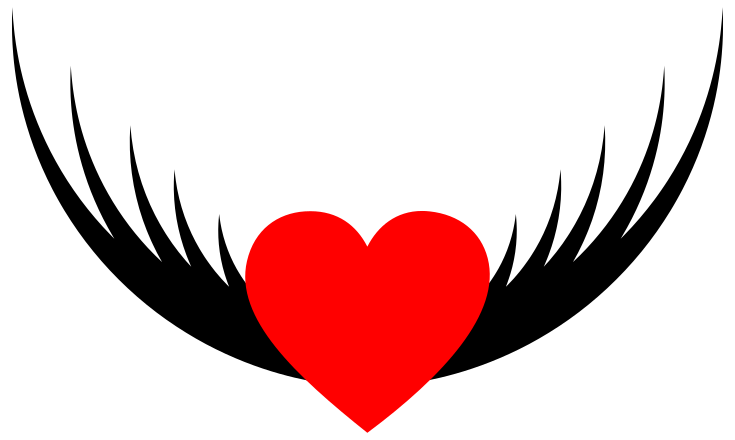 Flying Heart Clip Art Image - ClipSafari
