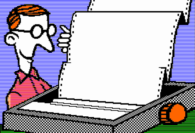 Man And Printer Clip Art Image - ClipSafari