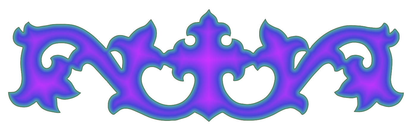 Purple Decorative Design Clip Art Image - ClipSafari