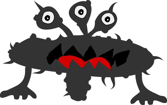 Black Alien Clip Art Image - ClipSafari