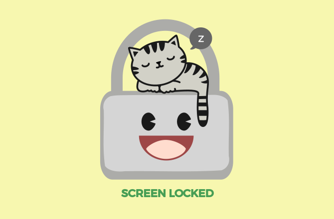 Screen Locked Clip Art Image - ClipSafari
