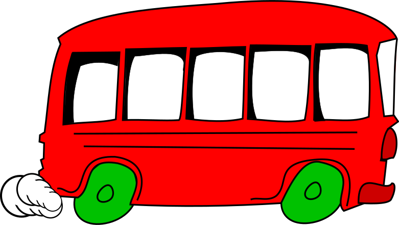 Red Bus Clip Art Image - ClipSafari