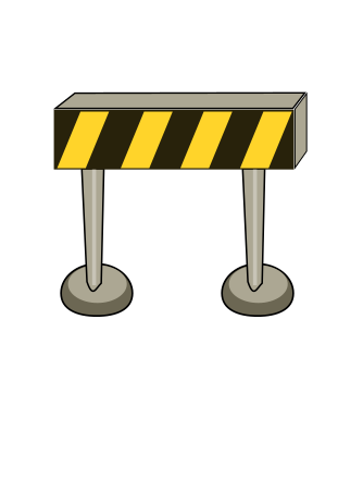 Blockade Barrier Clip Art Image - ClipSafari