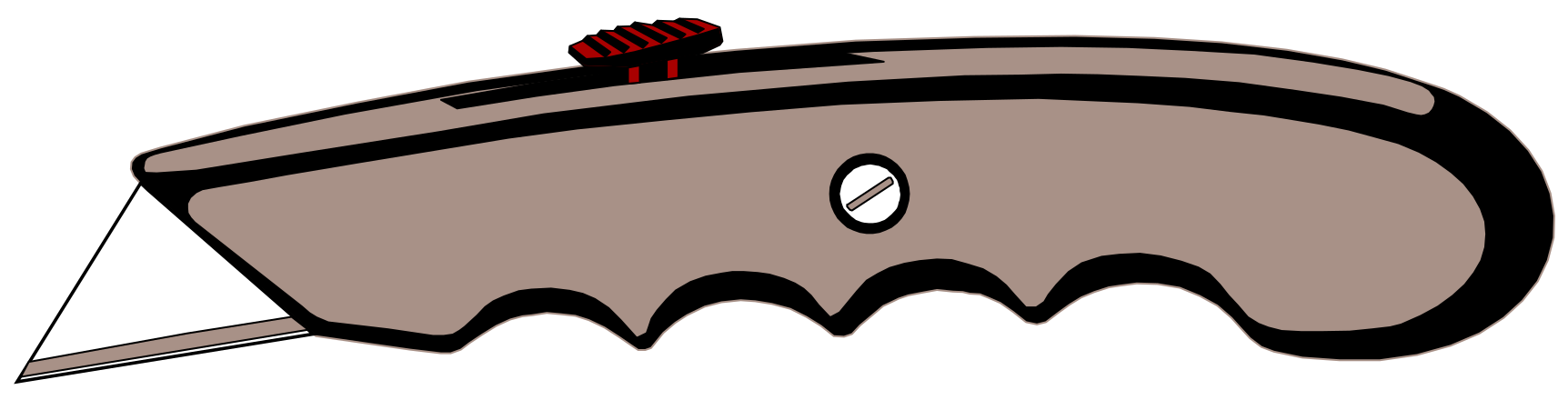 Brown Box Cutter Clip Art Image - ClipSafari