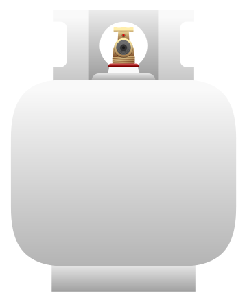Gray Gas Cylinder Clip Art Image - ClipSafari