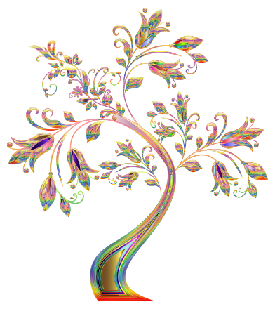 Colorful Tree Clip Art Image - ClipSafari