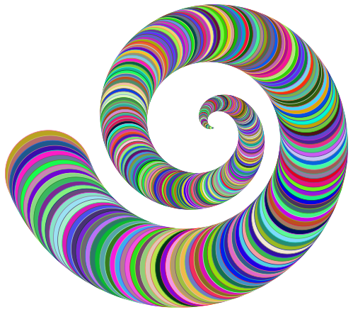 Colorful Spiral Clip Art Image - ClipSafari