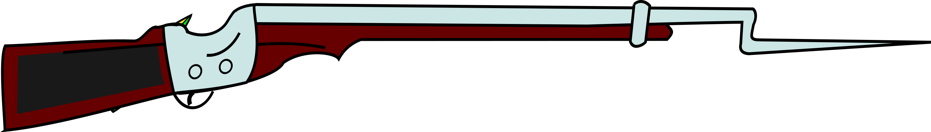 Rifle with bayonet Clip Art Image - ClipSafari