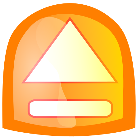 Orange Triangle Clip Art Image - ClipSafari