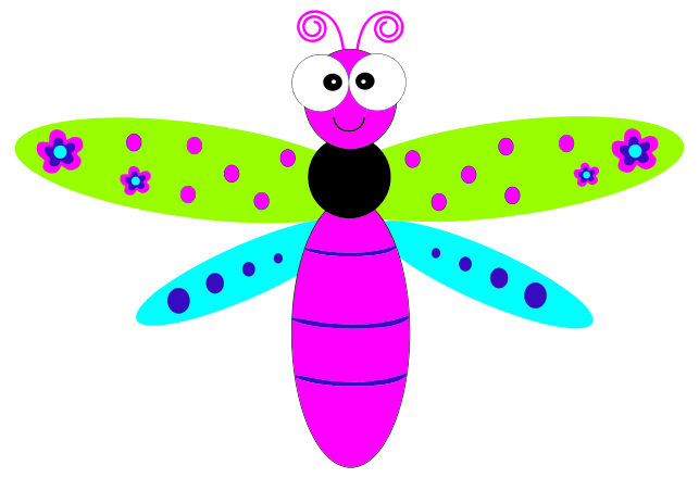 Colorful Butterfly Clip Art Image - ClipSafari