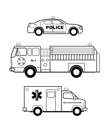 Emergency Vehicles Clip Art Image - ClipSafari