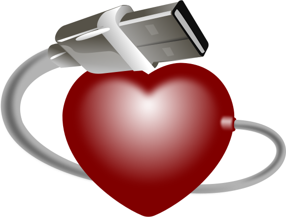 Recharging Heart Clip Art Image - ClipSafari