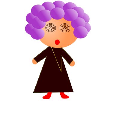 Purple Lady Clip Art Image - ClipSafari