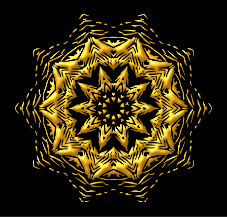 Yellow and Gold Design Clip Art Image - ClipSafari