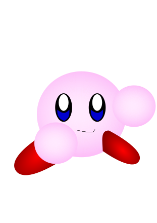 Pink Kirby Clip Art Image - ClipSafari