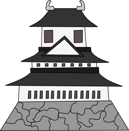Drawn Japanese Castle Clip Art Image - ClipSafari