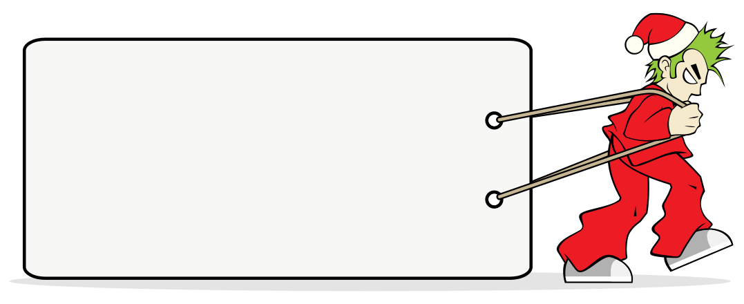 Cartoon Boy Pulling Sign Clip Art Image - ClipSafari