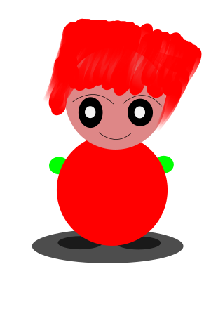 Red Cartoon Character Clip Art Image - ClipSafari
