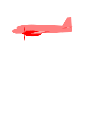 Red Airplane Clip Art Image - ClipSafari