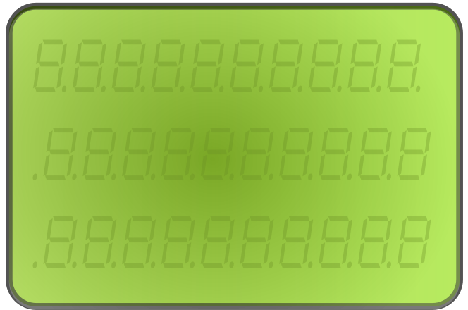 LCD display Clip Art Image - ClipSafari